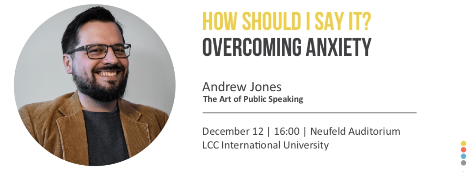 How Should I Say It? Overcoming Anxiety by Andrew Jones